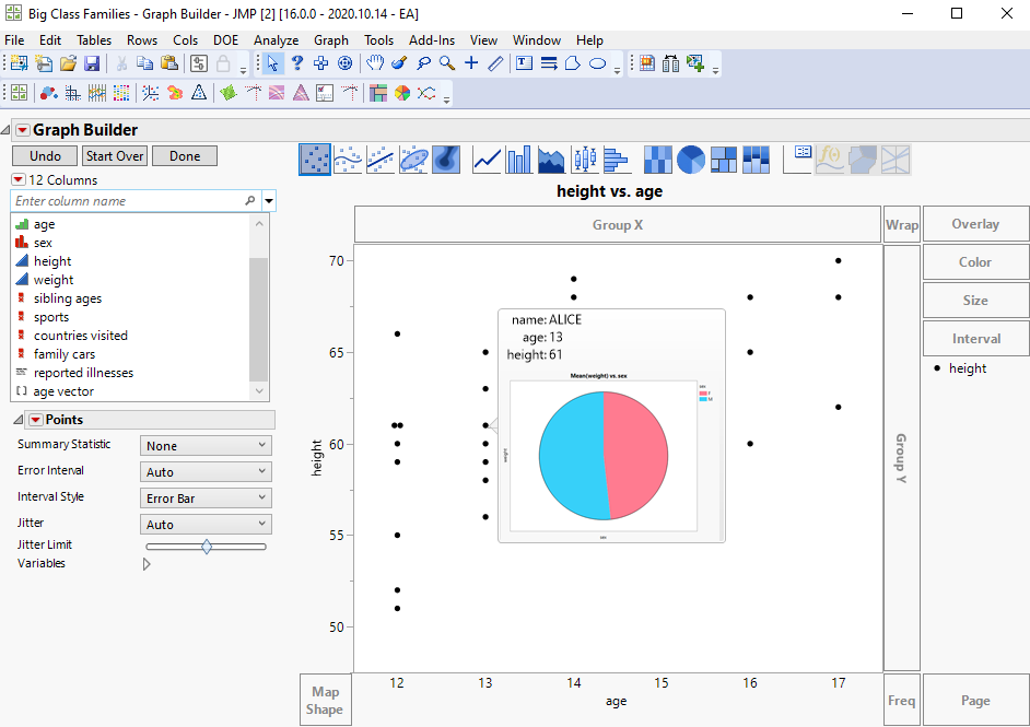Solved Adding A Graph In Hover Label Jmp User Community