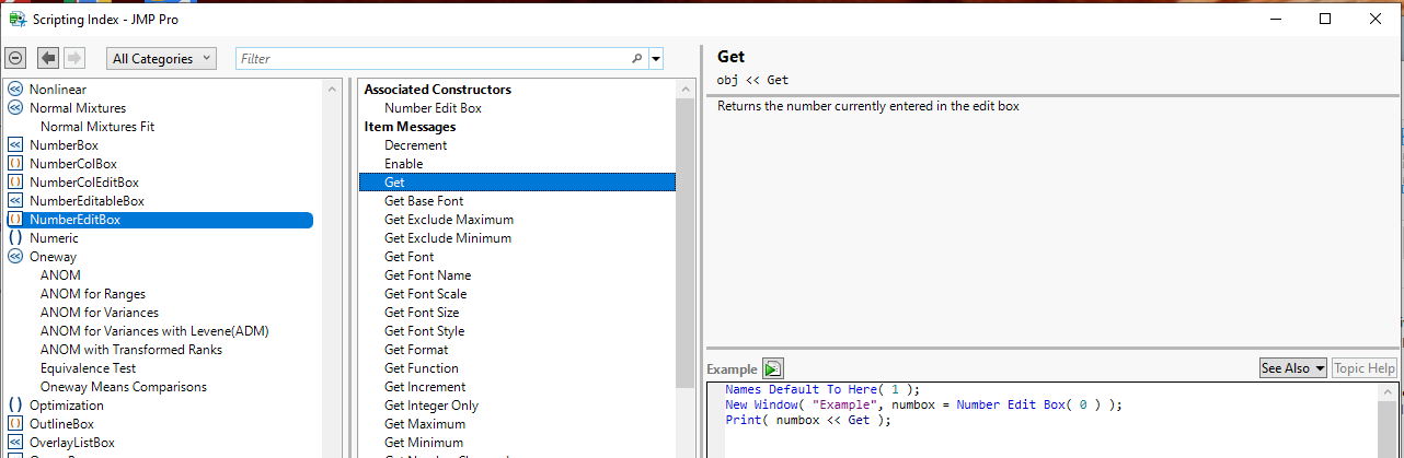 Solved Problem With User Input As Variable Jmp User Community