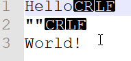 Solved: JSL Saving txt files with Windows end of line ( EOL CRLF ) - JMP User Community