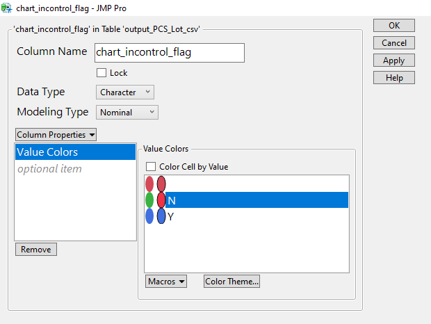 Solved: Is there a script to ensure my mark by colour in variability ...