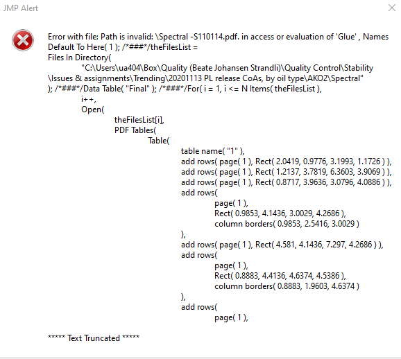 Solved: How to import multiple pdf files into data table - JMP User ...