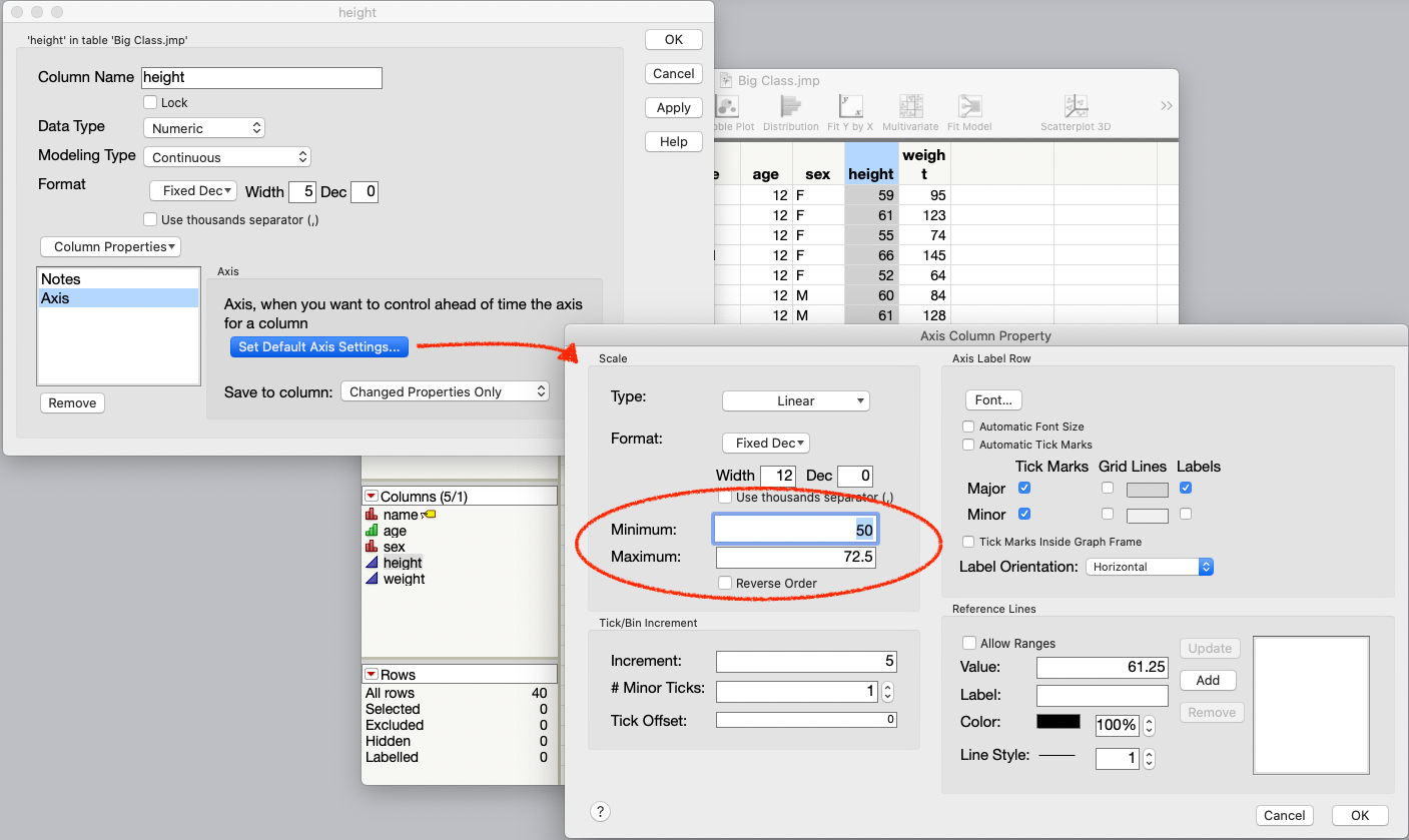 Solved: Contour plot, set X and Y ranges in JSL - JMP User Community