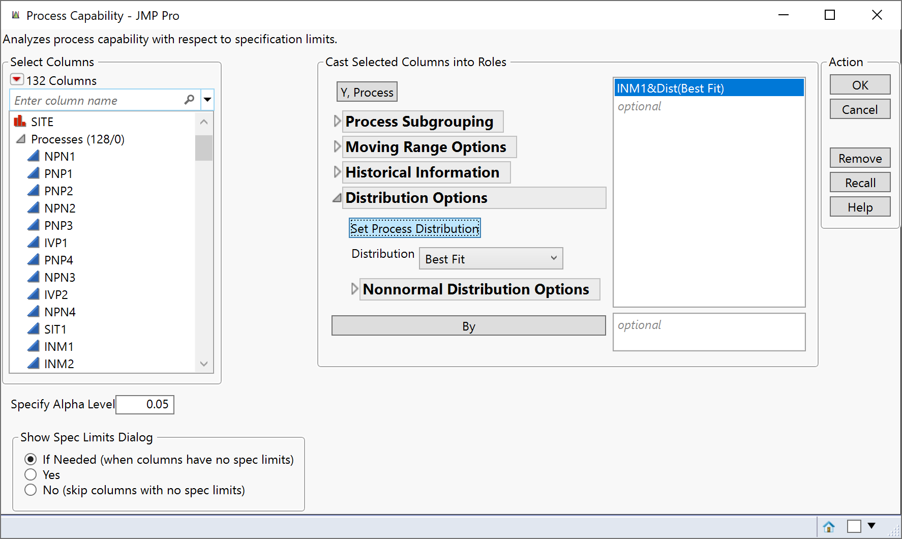 Solved Process Capability Platform Is Missinging Function Of Analyzing Data With Differ
