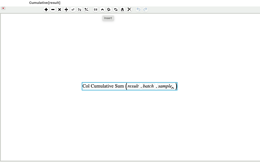 Solved Cumulative Sum Jmp User Community