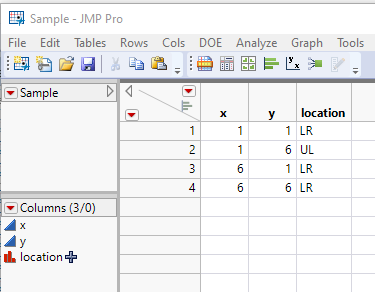 Solved: JMP Scripting Noob: How to input a new column based on filtering data from two c ...