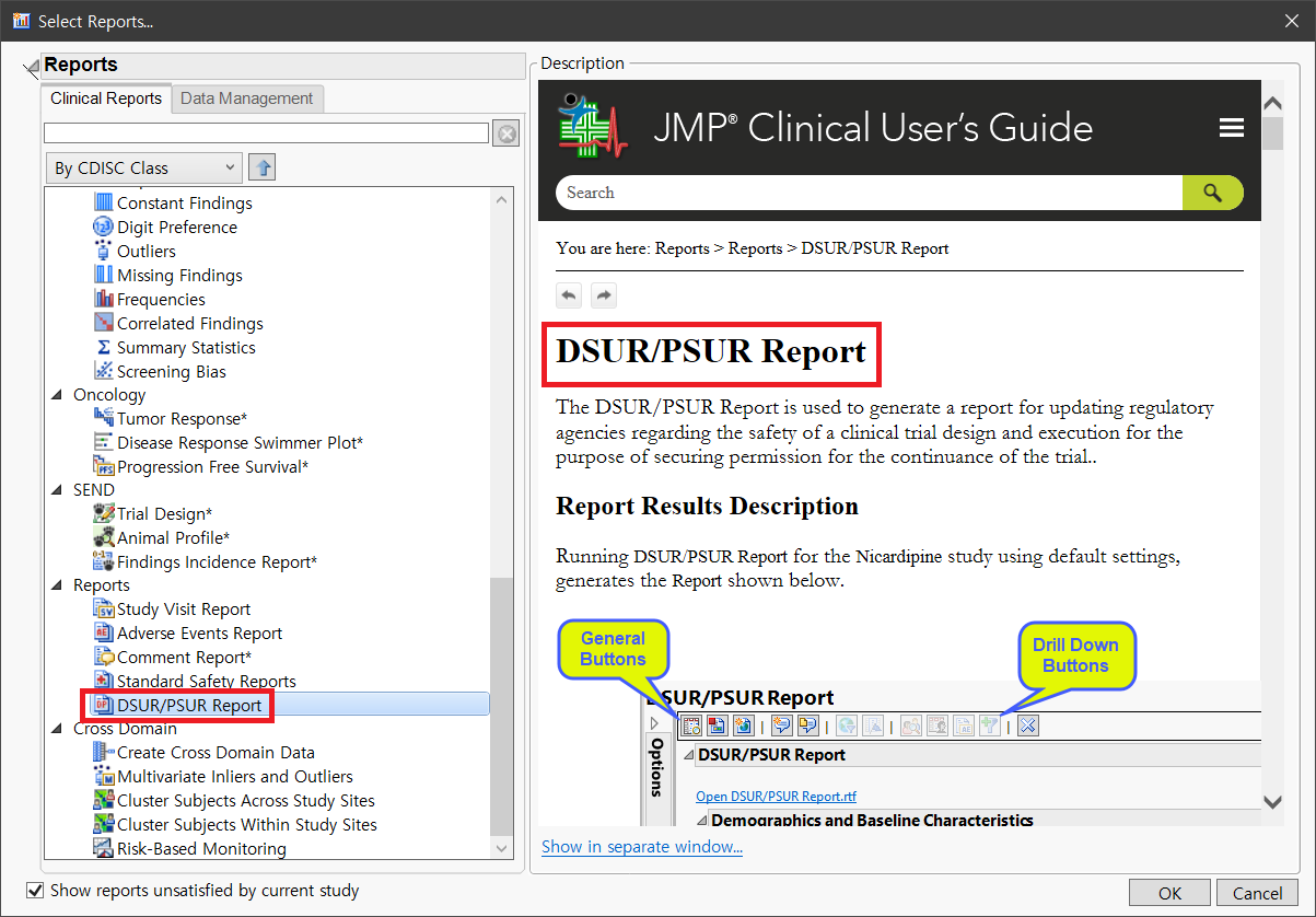 임상시험 정기적 안전성 정보보고(DSUR)? - JMP User Community