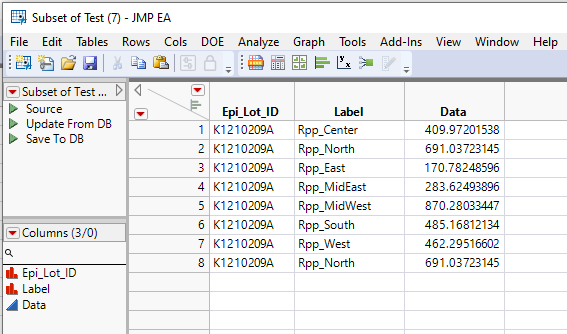 create new tables from a stack table - JMP User Community