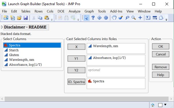 Spectral Tools - JMP User Community