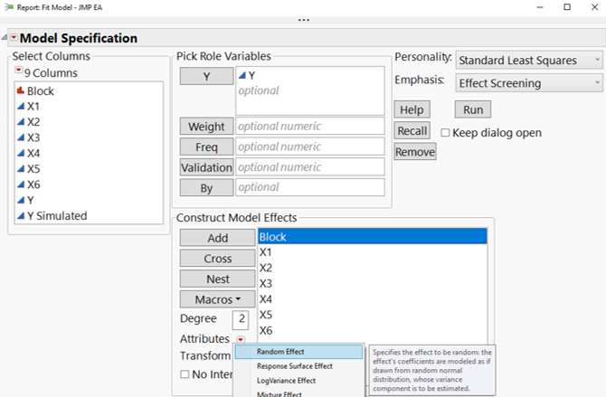 Solved: DSD with block - Should the block be included during analysis ...
