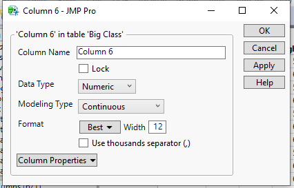 How to convert a numeric column to a date column correctly? - JMP User Community