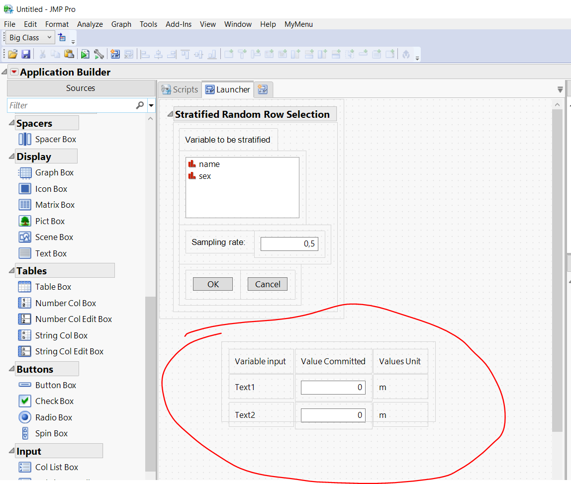 Solved: Moving text/numedit boxes into tab container without losing formatting/spacing ...