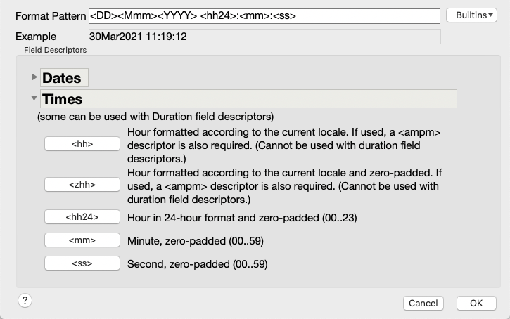 24-hour (Military) time as internal JMP format option - JMP User Community