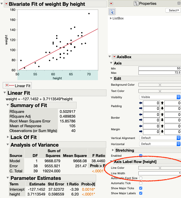 Add option to set thickness of axis lines (JMP Pro 13, Macintosh) - JMP User Community