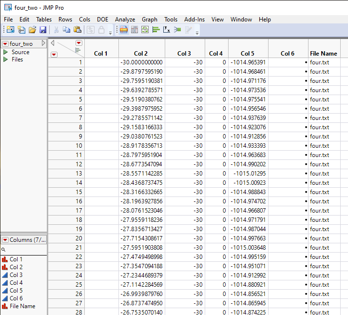 Solved: How to save text file open setting into script - JMP User Community