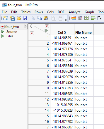 Solved: How to save text file open setting into script - JMP User Community