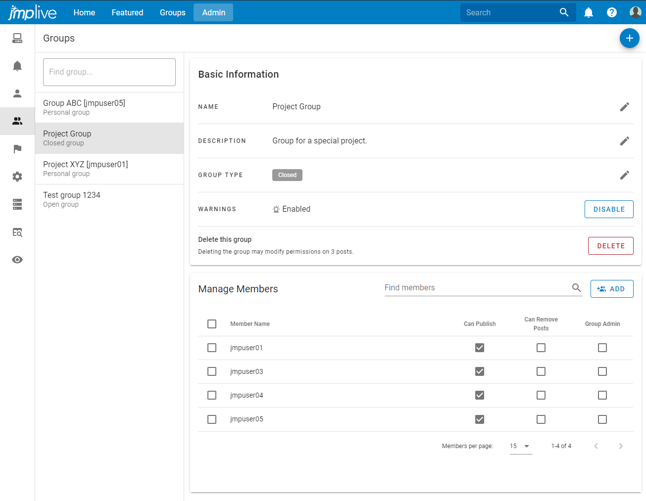 What's new in JMP Live 16.1 - JMP User Community