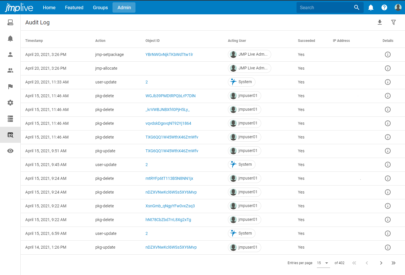 What's new in JMP Live 16.1 - JMP User Community