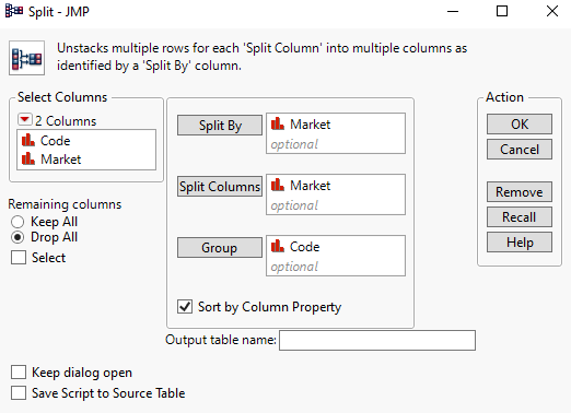 Solved: concatenating data of the same category with delimiter in the same cell - JMP User Community