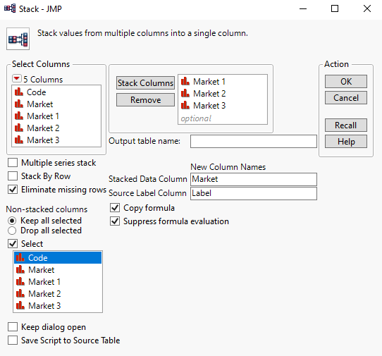 Solved: concatenating data of the same category with delimiter in the same cell - JMP User Community