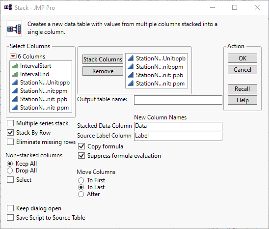 Solved: How to combine data measured in different units - JMP User Community