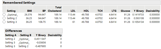 Model Screening Platform: "Remember Settings" Option under Decision ...