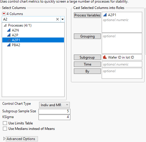 New features in Process Screening for JMP 16
