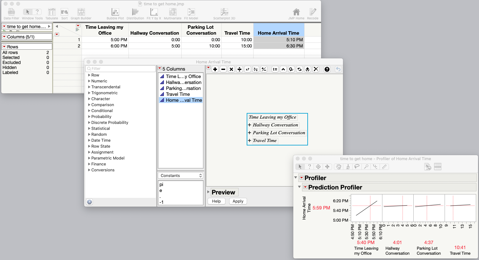 Solved Can I Use Jmps Profiler Without Fitting A Model Using Equations From Previousl