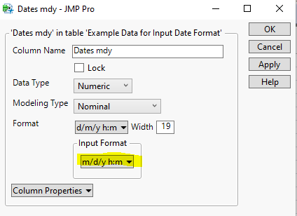 Solved: Tricks to prevent incorrect input date formats from resulting in missing values? - JMP ...