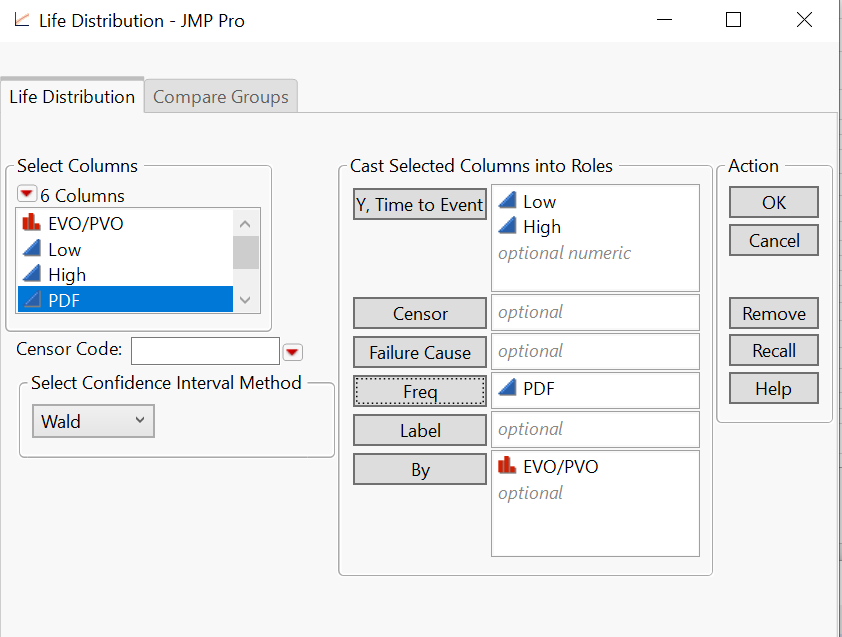 Life Distribution - how to make the 2 plots in the same graph, one to ...