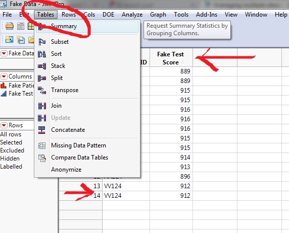 Solved Averaging Multiple Observations Jmp User Community