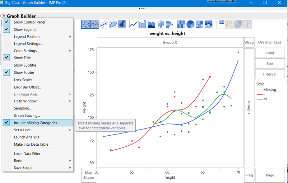 Solved: Overlay with empty cell - JMP User Community