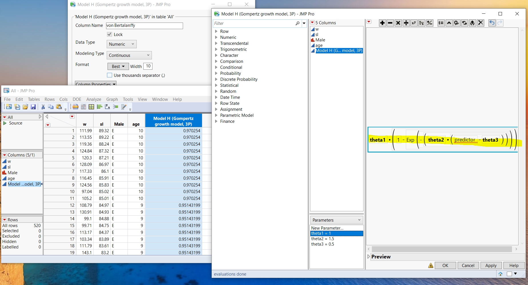Solved How To Write Your Own Non Linear Model Jmp User Community