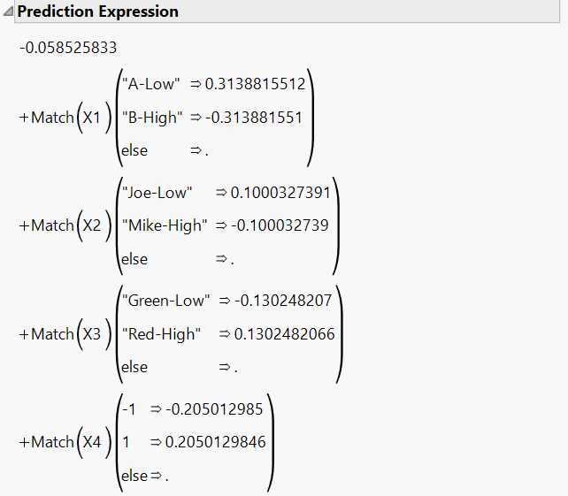 Controlling nominal 2-level factor coding - JMP User Community