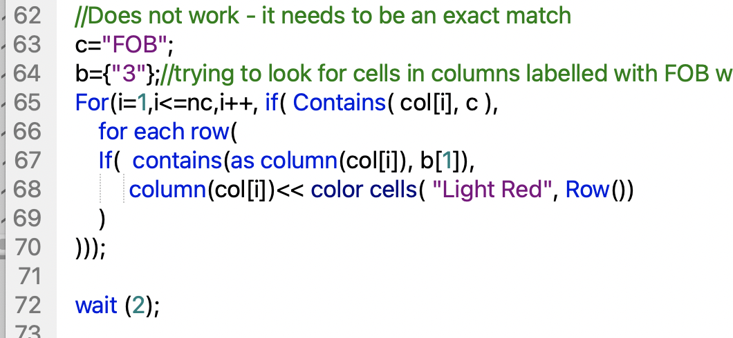 Solved Issue With Conditional Formatting Color Using For Each Row