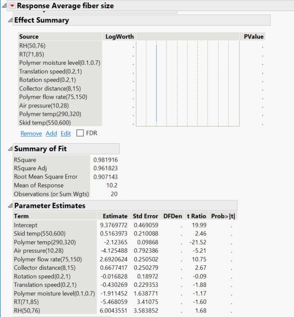 Guidelines for fitting custom screening DoE - JMP User Community