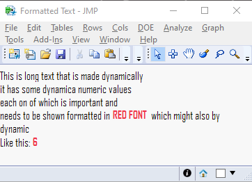 Solved: Bug in how text is rendered in textBox JMP16? - JMP User Community