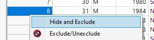 Solved: How do I exclude a value from a column for Categorical Analysis ...