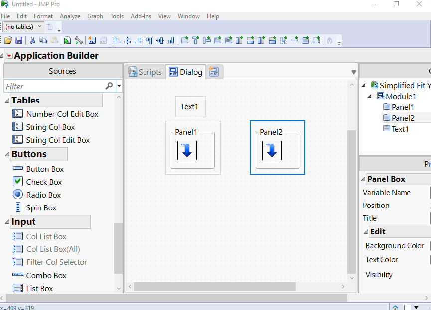 Gentle Introduction to Application Builder - JMP User Community