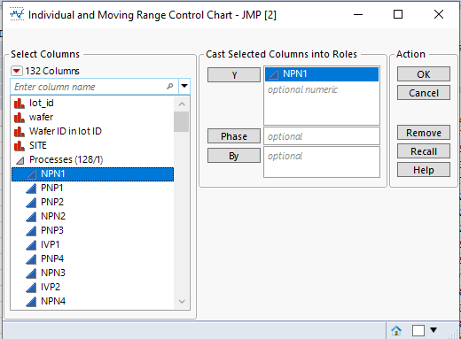 Solved: titles of control charts change to standard after saving and ...
