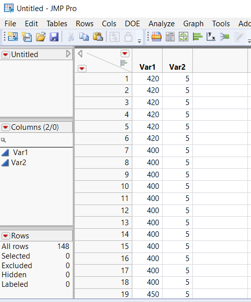 How do I import data from excel? - JMP User Community