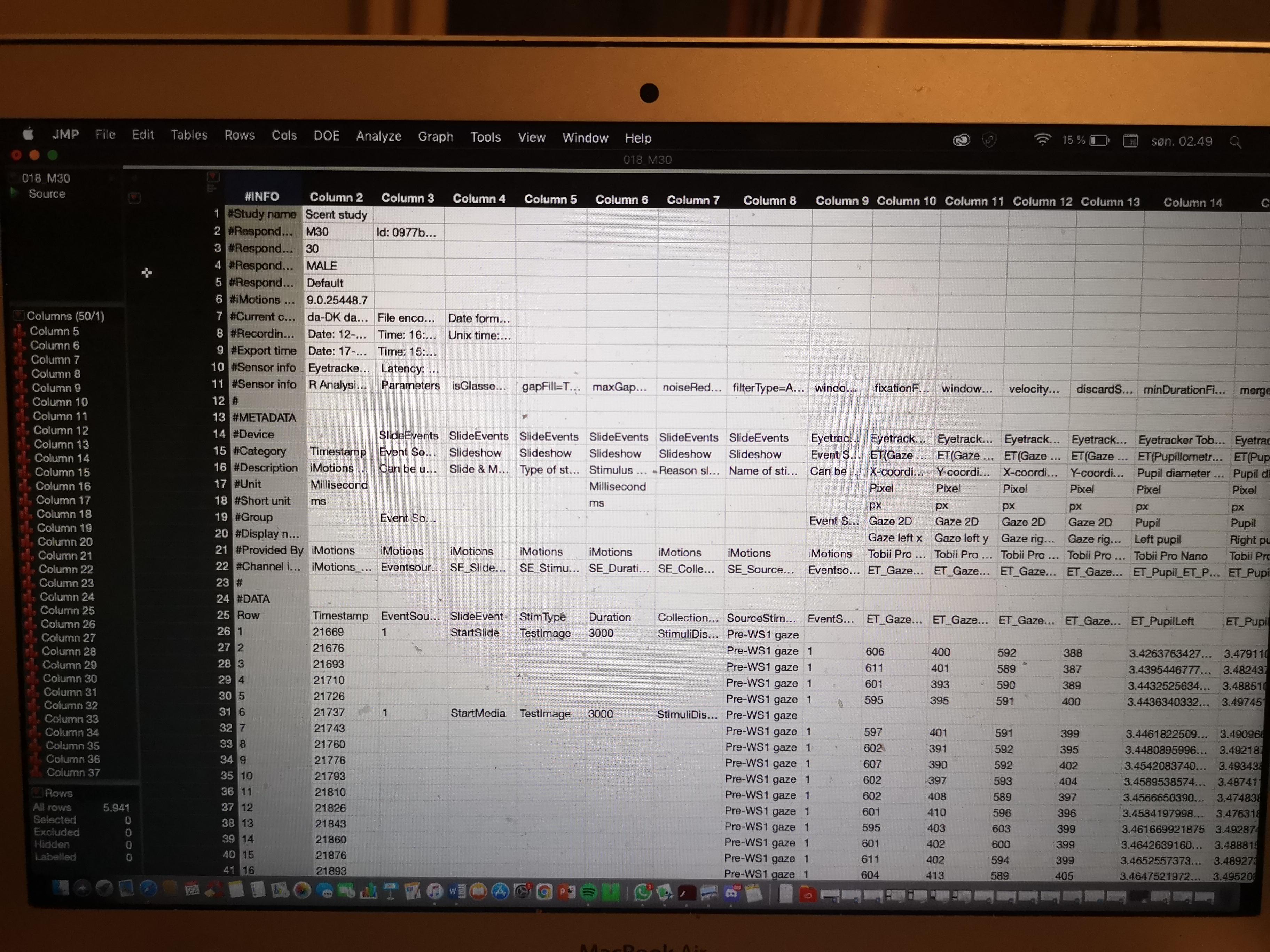 First time using JMP - JMP User Community