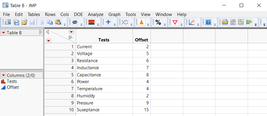 Solved Add Values From Another Data Table File To Current Data Table File Jmp User Community