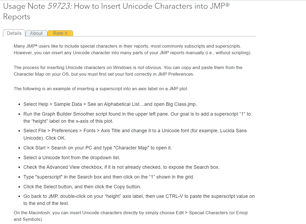 Solved: Is this still the method to write superscripts in graph label ...