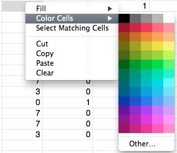 Solved: can we color the cells in jmp table as we do in excel? I mean ...