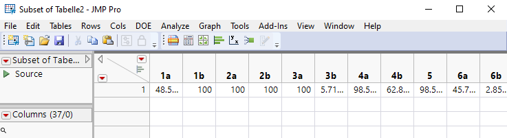 How Can I Calculate With Formula And Create Such A Bar Graph In Jmp Jmp User Community