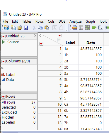 How can I calculate with formula and create such a bar graph in JMP? - JMP User Community