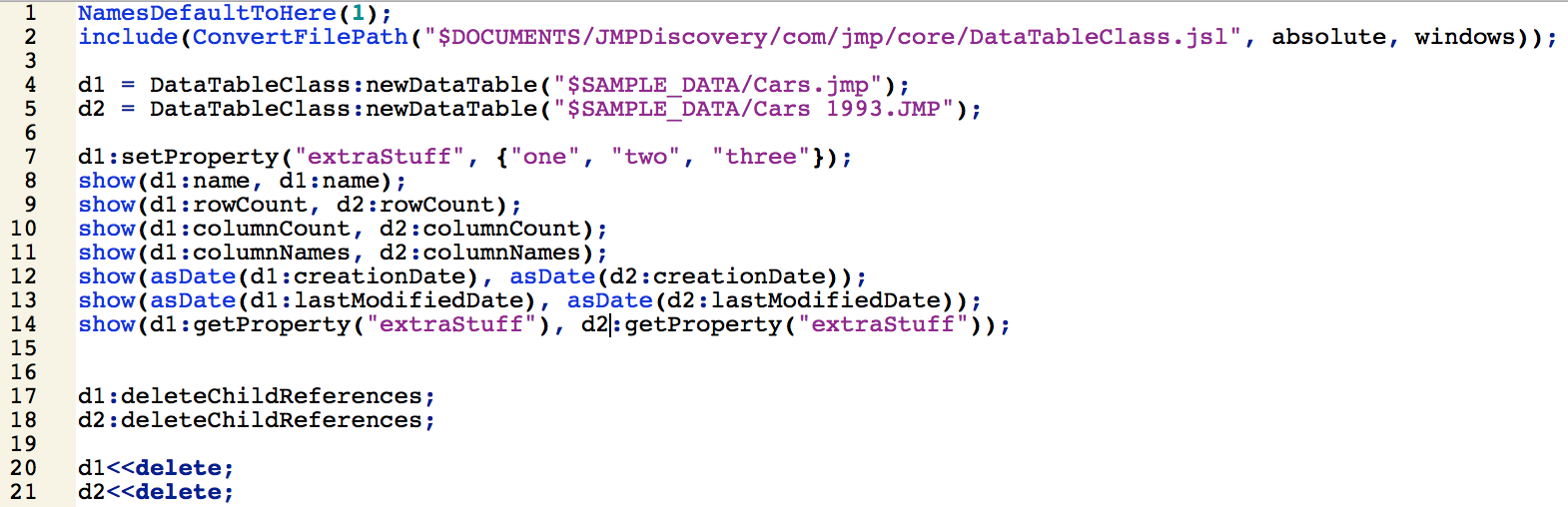 Solved Object Oriented Jsl Examples Jmp User Community