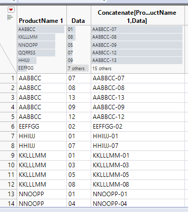 Solved: Parse string of a column and fill another column - JMP User Community