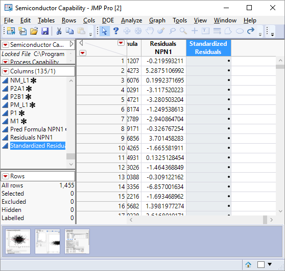 Solved: How to plot standardized residual? - JMP User Community