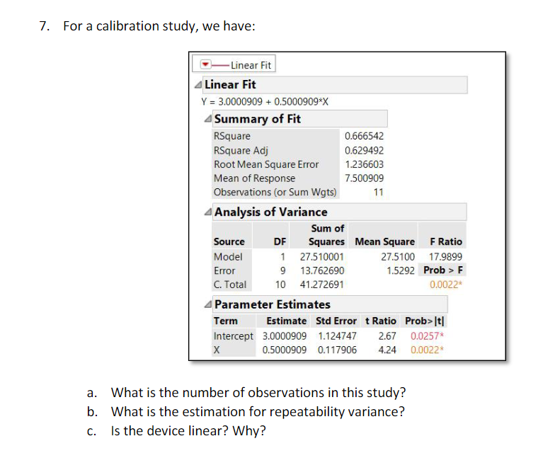 Calibration Study - JMP User Community